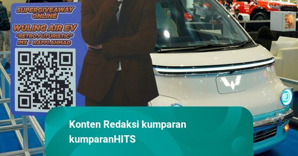Raffi Ahmad Beri Apresiasi ke Pemenang Wuling Air ev Modifikasi di IMX ...