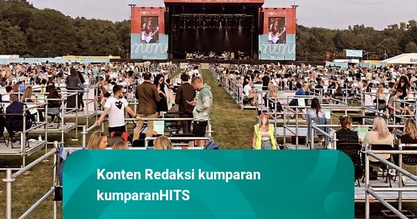 Inggris Berhasil Buka Arena Konser dengan Konsep Jaga Jarak Pertama ...