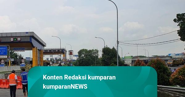 Banjir di Exit Tol Bitung Belum Surut, Dari dan Ke Cikupa Masih Ditutup ...