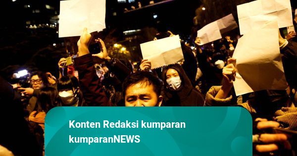 Trik Warga China Hindari Sensor Protes: Kertas Kosong sampai Rumus ...