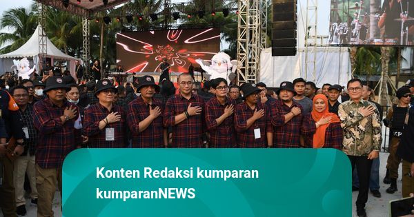 Foto: Momen KPU Luncurkan Maskot dan Jingle Pemilu 2024 di Ancol ...