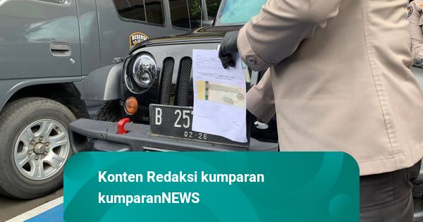 Rubicon Mario yang Jadi Barang Bukti Penganiayaan Gunakan Nopol Palsu ...