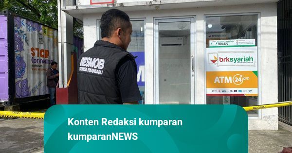 Petugas Pengisi Uang ATM di Pekanbaru Ditembak Perampok, Uang Rp 100 ...