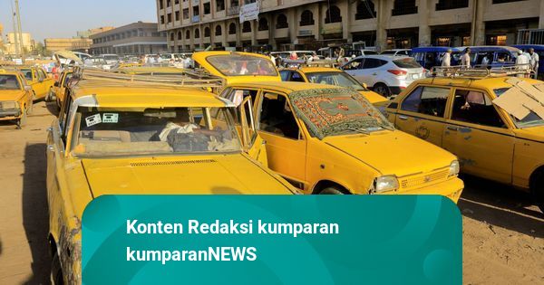 Foto: Nasib Taksi Kuning di Sudan yang Kini Sepi Penumpang | kumparan.com