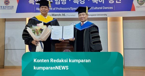 Genius Umar Dapatkan Gelar Profesor Kehormatan dari Universitas di ...