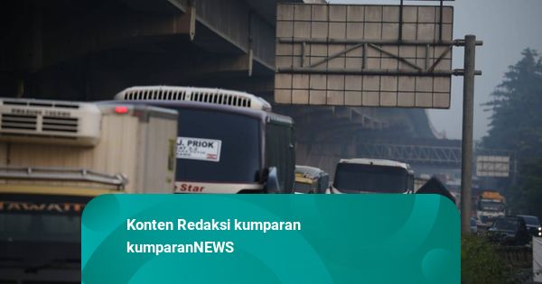 Macet di Tol Japek Arah Jakarta KM 65-KM 47, Contraflow Diberlakukan ...
