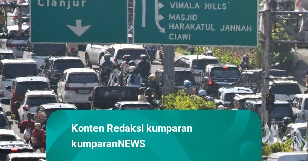 Foto: Macet di Jalur Puncak saat Libur Lebaran | kumparan.com
