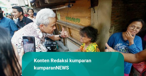 Merakyat-Gemar Blusukan, Warga Senang saat Jokowi Berpesan Ganjar Harus ...