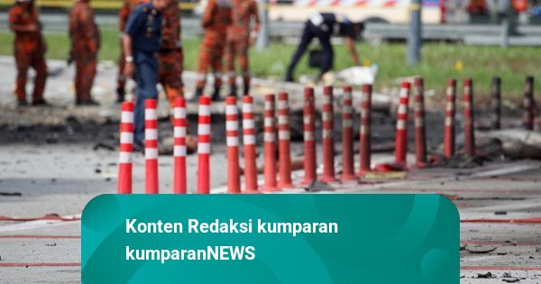 Seluruh Penumpang Jet Pribadi Jatuh di Jalanan Malaysia Tewas ...