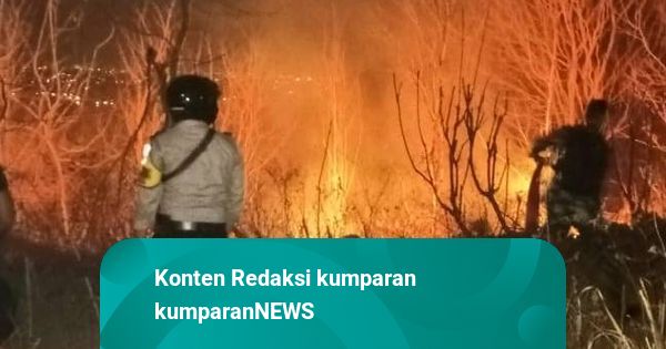 1,5 Hektare Lahan Sultan Ground di Pundong, Bantul, Terbakar | kumparan.com