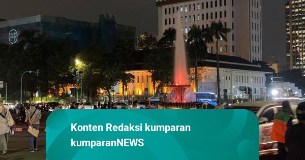 Massa Alumni 212 Save Pulau Rempang di Patung Kuda Membubarkan Diri ...