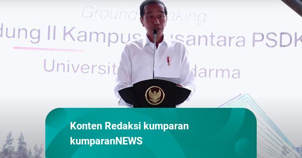 Jokowi Lakukan Groundbreaking Universitas Gunadarma Kampus IKN ...