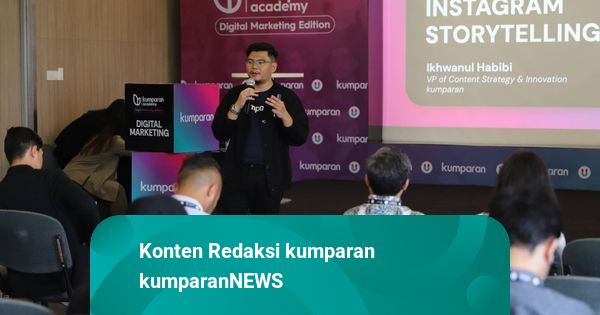 Foto: Keseruan Peserta kumparan Academy Belajar Storytelling Brand ...