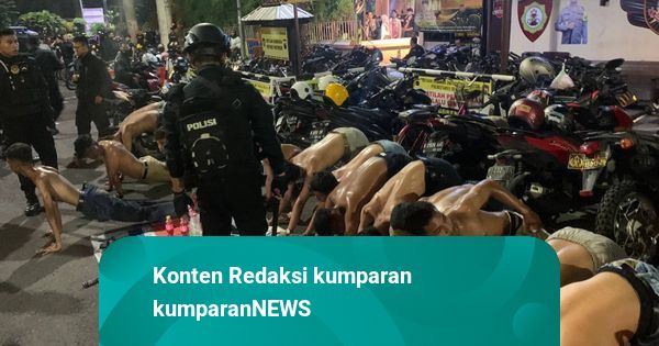 Polisi Tangkap Gangster di Semarang: Abis Gelar Bukber lalu Konvoi Ugal ...