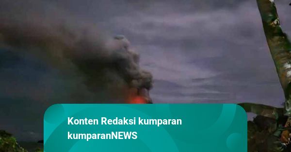 Bahaya Erupsi Gunung Ruang: Jatuhan Bom Vulkanik hingga Awan Panas ...