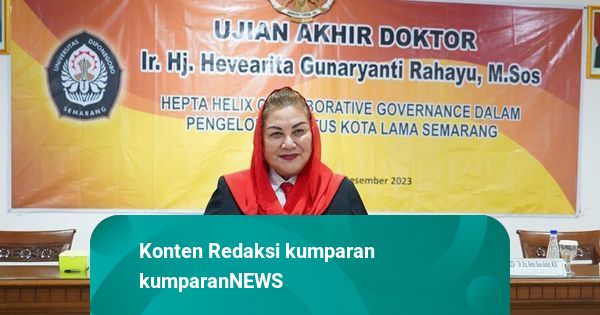 Lulus S3 dengan IPK Sempurna, Wali Kota Semarang Bakal Ikut Wisuda ke ...