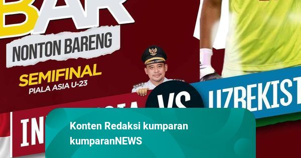 Ramai Pejabat Bikin Poster Nobar Timnas Indonesia vs Uzbek | kumparan.com