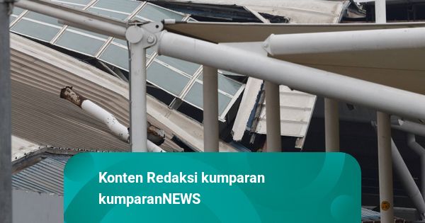 Atap Bandara di New Delhi Roboh Akibat Hujan Deras, Satu Nyawa Melayang ...
