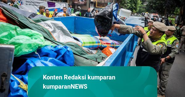 Pengungsi WNA di Depan UNHCR Setiabudi Kuningan Akhirnya Ditertibkan ...