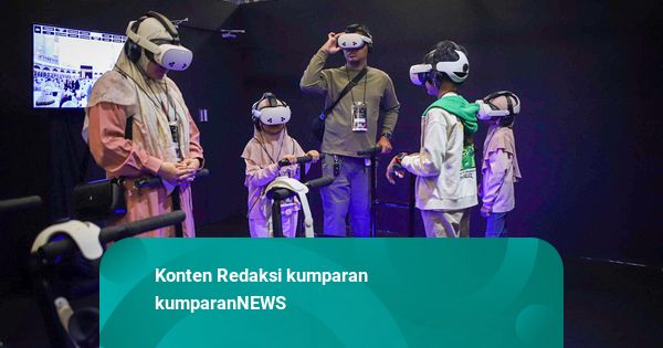Foto: Merasakan Manasik Haji Menggunakan Virtual Reality di Jakarta ...