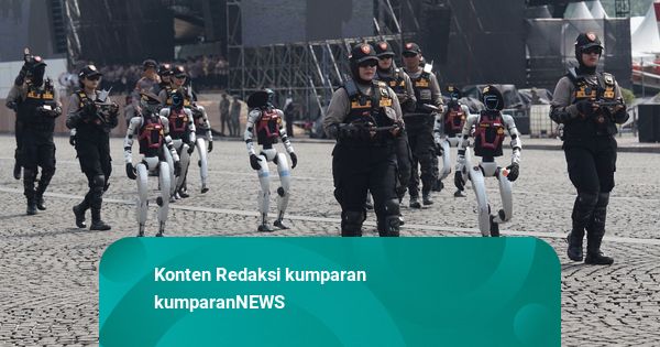 Polri: Pengadaan Robot Humanoid dan Robodog Pakai Anggaran 2026 ...