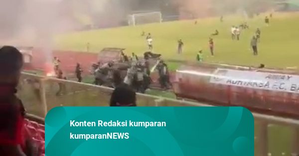 Polisi Tangani Kericuhan Usai Persipura vs Adhyaksa Banten, Ada ...