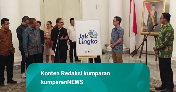 Anies Umumkan Pemenang Logo Jak Lingko: Integrasi dan Satu Kesatuan ...