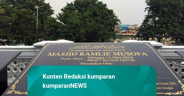 Masjid 'Taj Mahal' Ramlie Musofa yang Ramah Difabel dan Mualaf ...