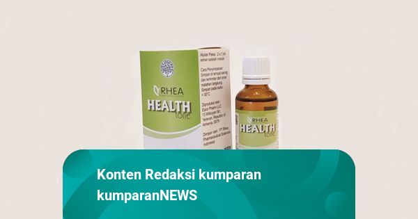Rhea Health Tone, Suplemen yang Bakal Naik Tingkat Jadi Obat Corona ...
