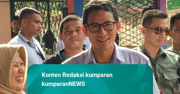 Sandi Tinjau Perhitungan Suara di GOR Senen: Petugas Jaga Kesehatan ...