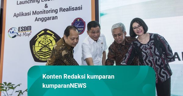 Jonan Luncurkan ESDM One Map, Bank Data Sektor Energi Indonesia ...