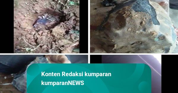 Ramai Batu Hitam Jatuh di Sumut: Diduga Meteor hingga Ditawar Rp 200 ...