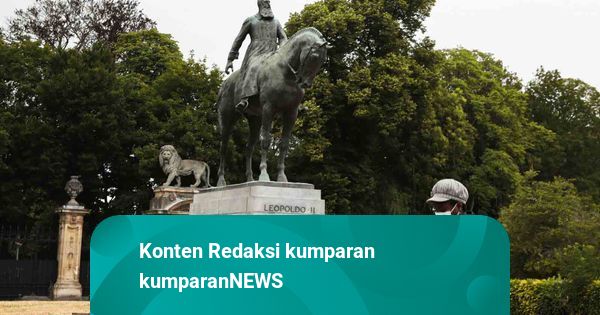 Terinspirasi George Floyd, Warga Belgia Minta Patung Raja Leopold II ...