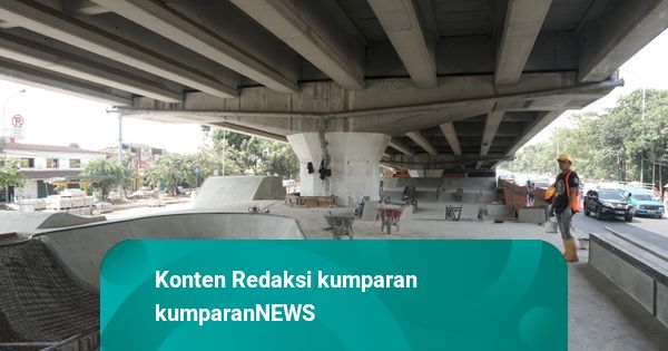 Foto: Pembangunan Skatepark Flyover Pasar Rebo | kumparan.com