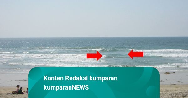 Bahaya Rip Current, Ombak Tenang Penarik Manusia | kumparan.com