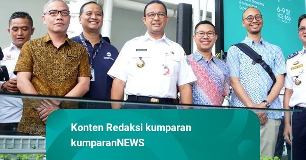 Foto: Anies Resmikan Pembangunan Integrasi MRT ASEAN dan TransJ CSW ...