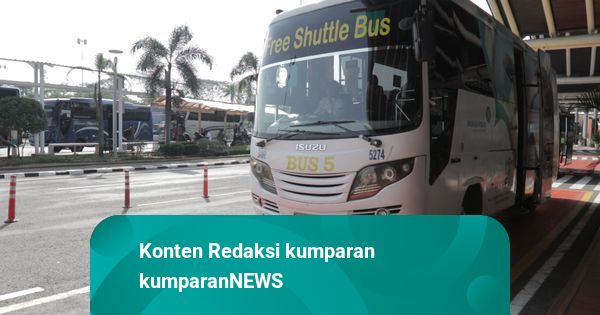 Heboh Penumpang Shuttle Bus Bandara Soetta Ajak Tabrakan Bareng ...
