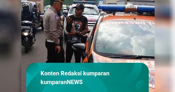 Mobil Ormas Pemuda yang Pakai Rotator Kena Tilang Polisi | kumparan.com