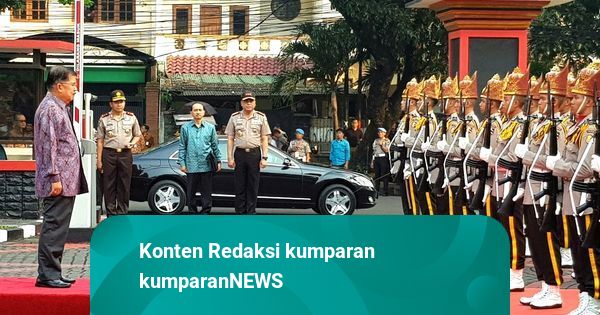 Pesan JK di PTIK: Polri Harus Profesional di Tahun Politik | kumparan.com