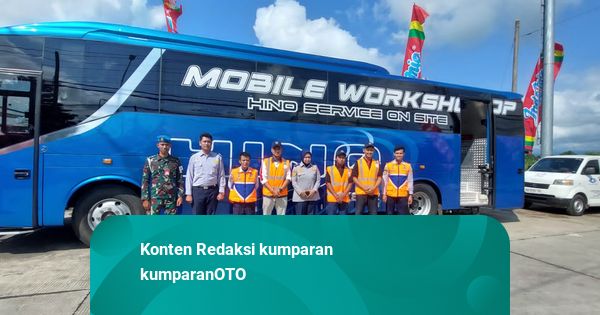 Hino Siagakan Bus Bengkel Berjalan, Kawal Kenyamanan Pemudik di Pulau ...
