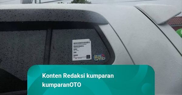 Ada Stiker Barcode Pada Mobil Baru, Boleh Dilepas atau Tidak ...