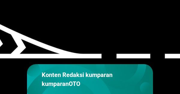 Jangan Dilindas, Ketahui Arti Marka Serong yang Ada di Percabangan ...