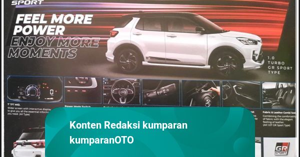 Bocoran Brosur Toyota Raize GR, Ada Fitur Safety Sense, Ini Lengkapnya ...