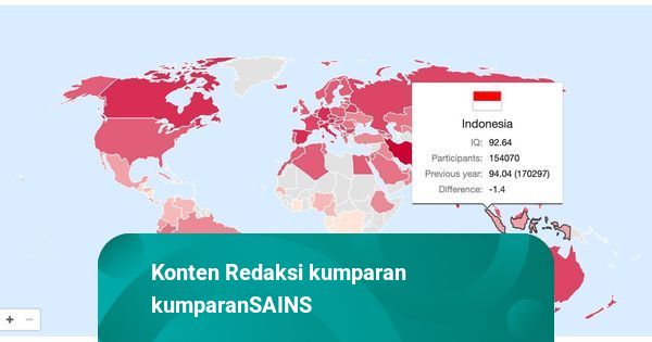 Rata-rata Skor IQ Indonesia Jauh di Bawah Vietnam dan Malaysia ...