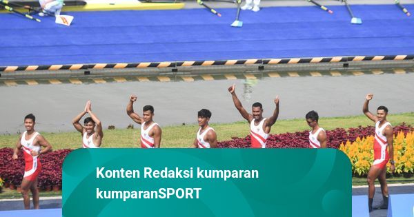 Foto: Tim Men's Eight Rowing Sumbang Perunggu Asian Games | kumparan.com