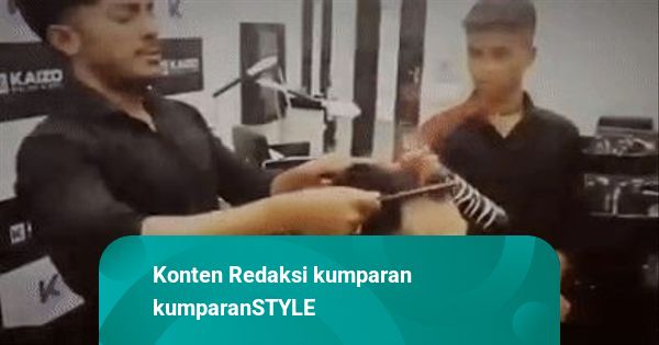 Salon di India Ini Mencukur Rambut dengan Menggunakan Api | kumparan.com