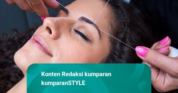 Threading, Teknik Cukur Alis Menggunakan Benang | kumparan.com