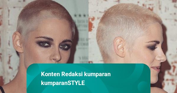 Setelah Katy Perry, Kini Giliran Kristen Stewart Potong Rambut Cepak ...