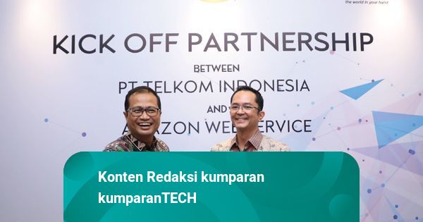 Dukung Visi Indonesia Emas 2045, Telkom Kolaborasi dengan Amazon Web ...