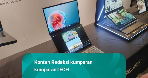 Spek dan Harga Laptop 2 Layar Asus Zenbook Duo 2024 di Indonesia, Resmi ...